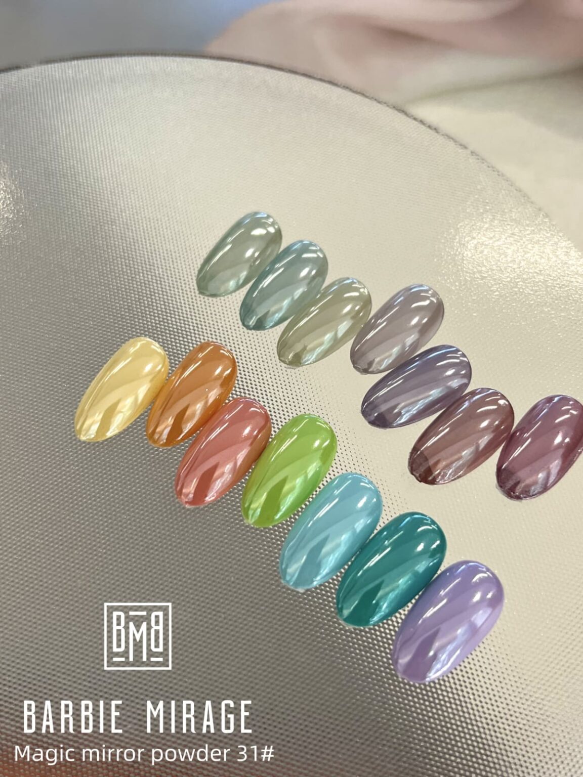 Chrome Powder - Barbie Mirage 5g - $14.99 CAD BBM Gel Polish, Nail Art ...
